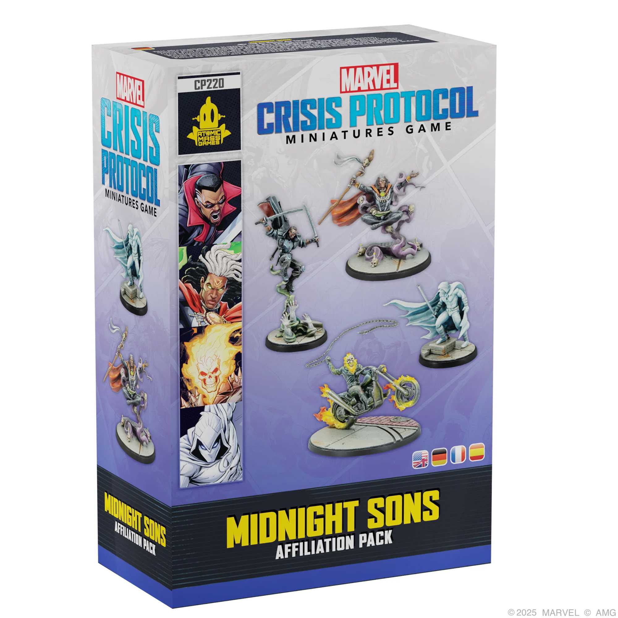 Marvel Crisis Protocol: Midnight Sons Affiliation Pack - Megalopolis