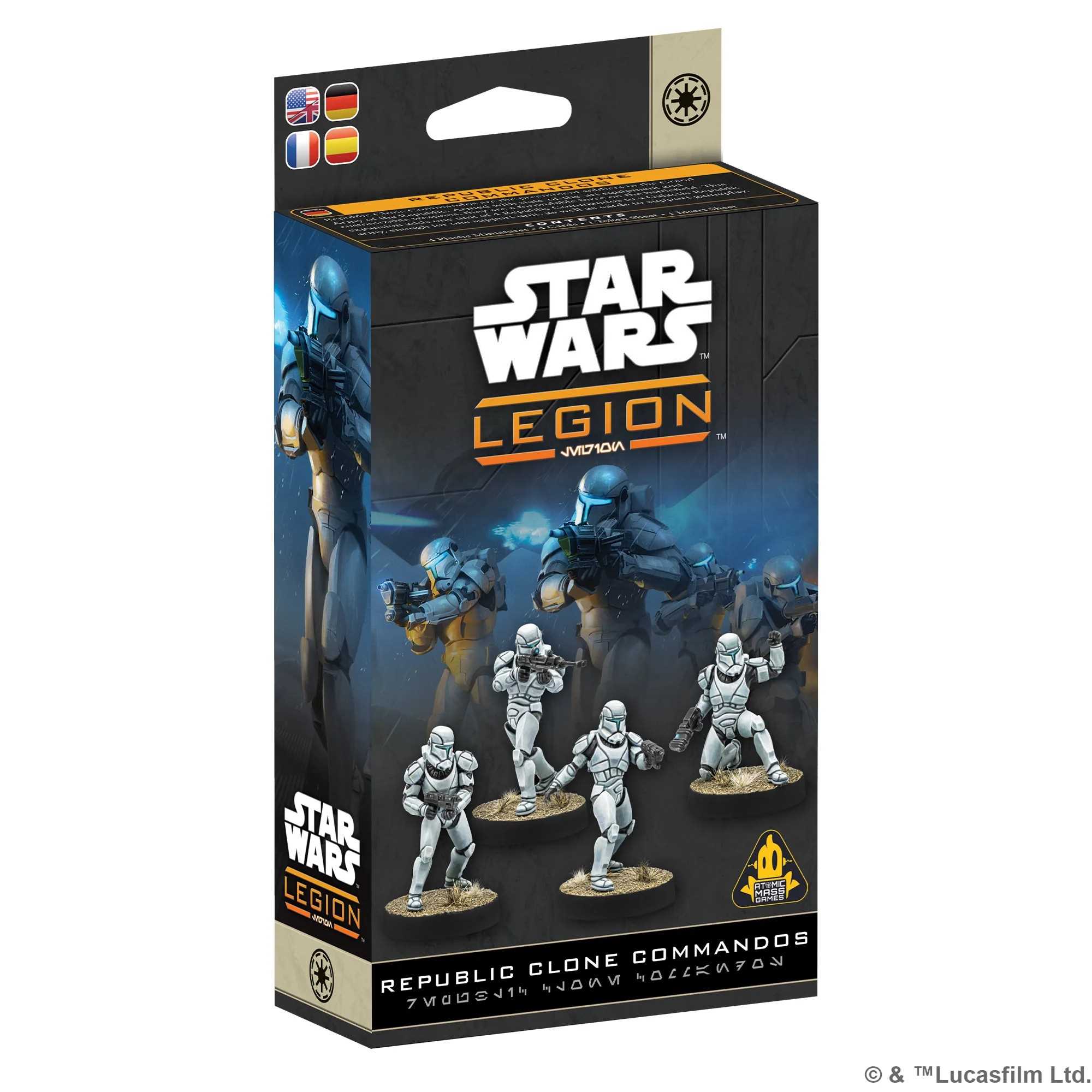 Star Wars: Legion Republic Clone Commandos - Megalopolis