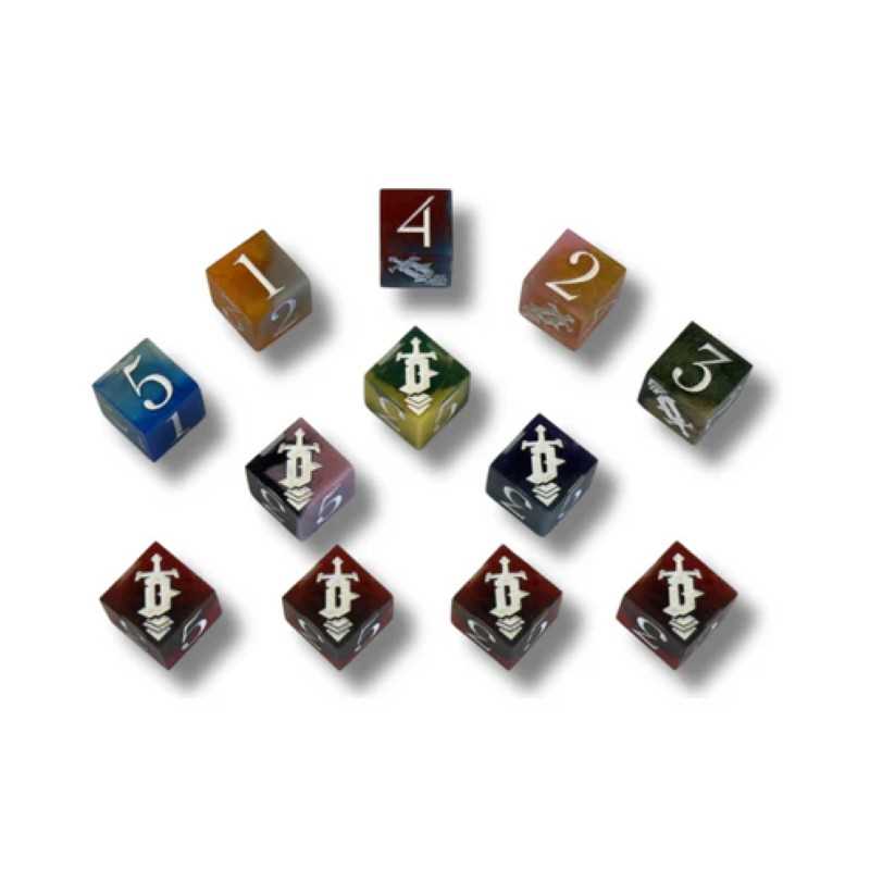 Shuffle Dungeons Sharp Edge Dice - Megalopolis