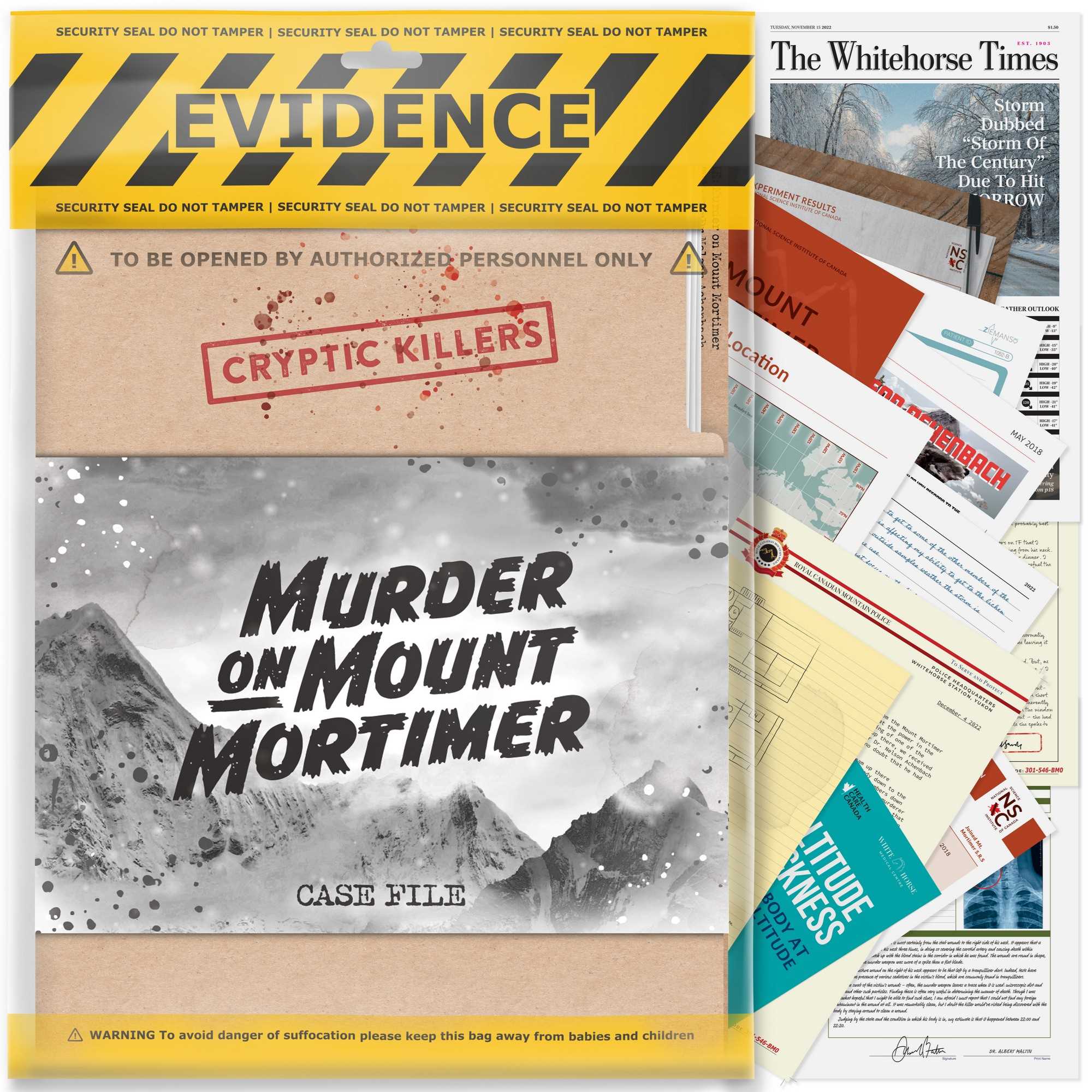 Cryptic Killers - Murder on Mount Mortimer (UK) - Megalopolis