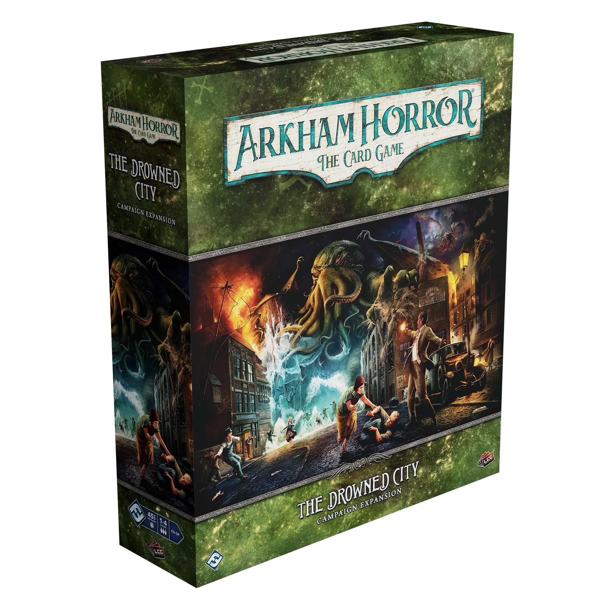 Arkham Horror: The Card Game - The Drowned City Campaign Expansion ...