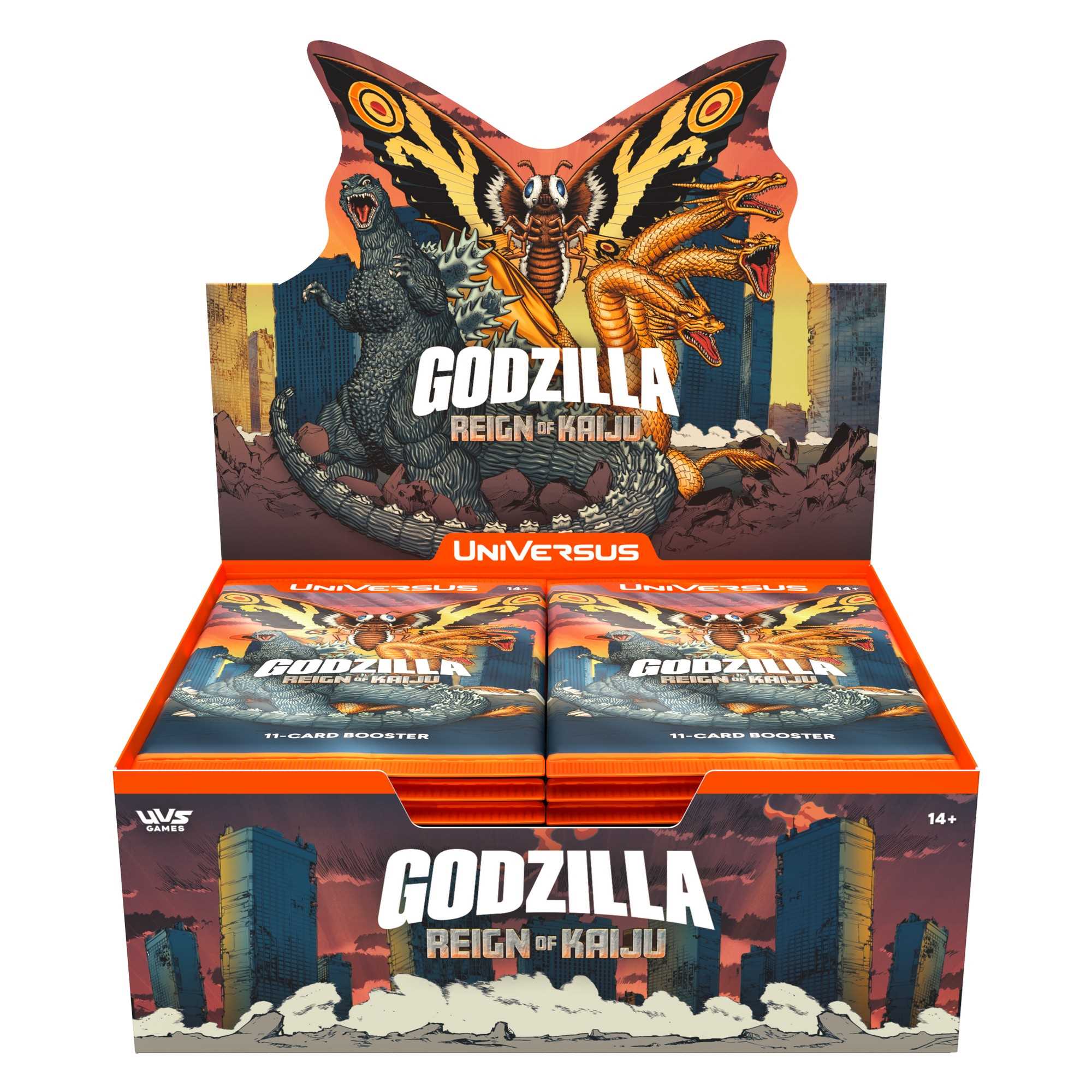 UVS Godzilla: Reign of Kaiju Playmat - Mothra Divine Moth - Megalopolis