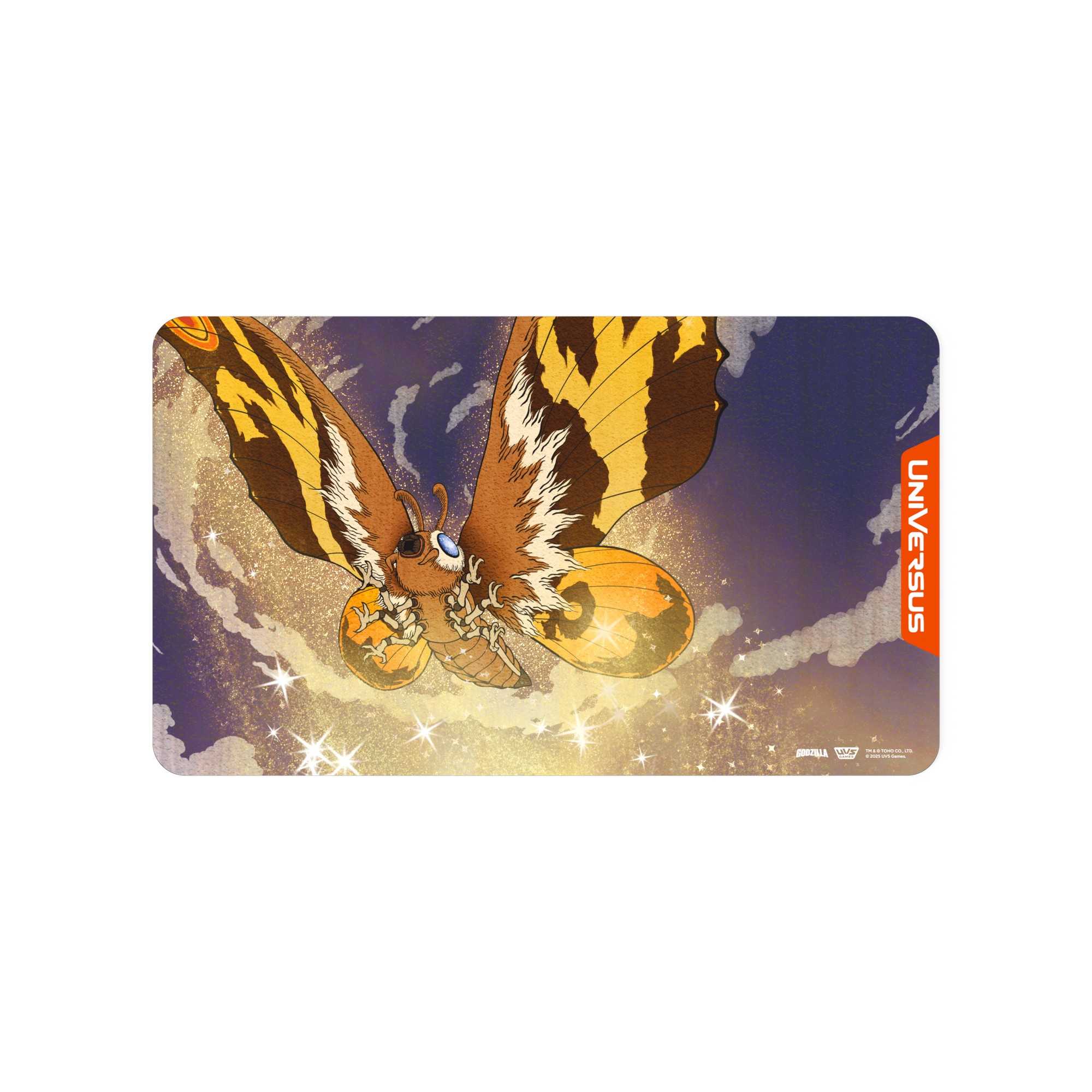 UVS Godzilla: Reign of Kaiju Playmat - Mothra Divine Moth - Megalopolis