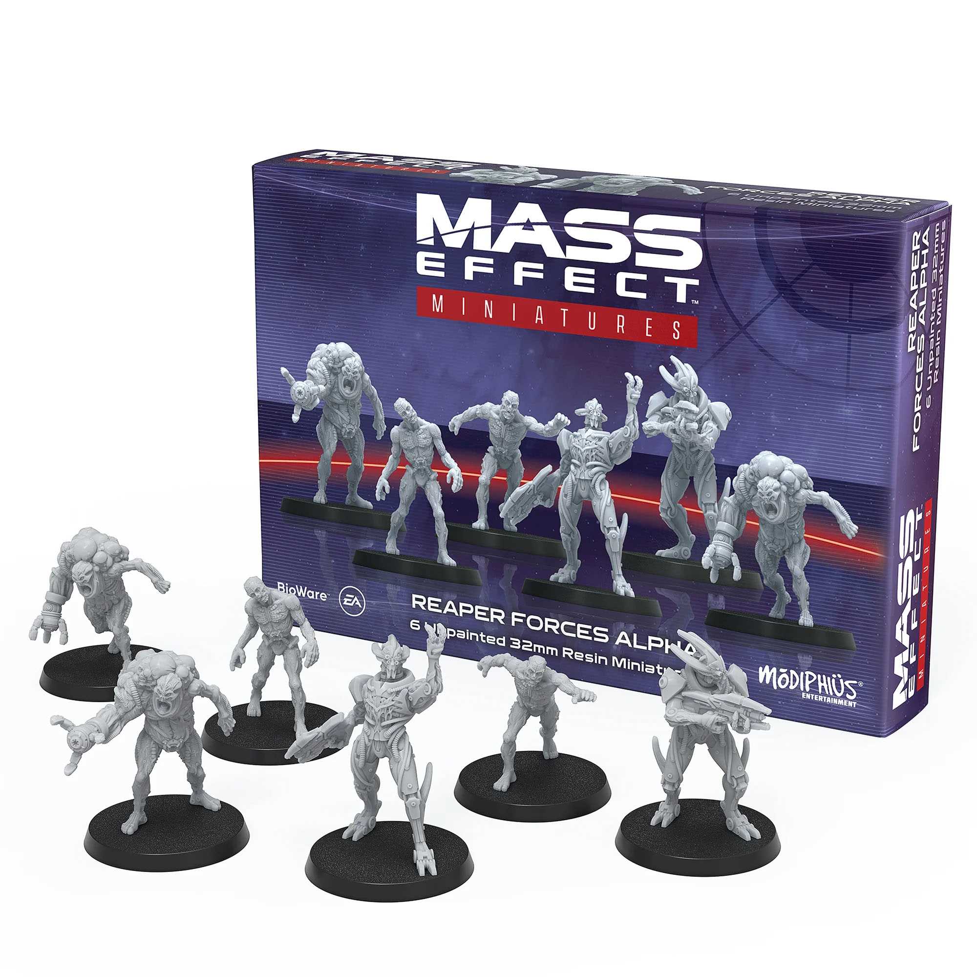 Mass Effect: Cerberus Forces Alpha - Resin Collectors Miniatures Set ...