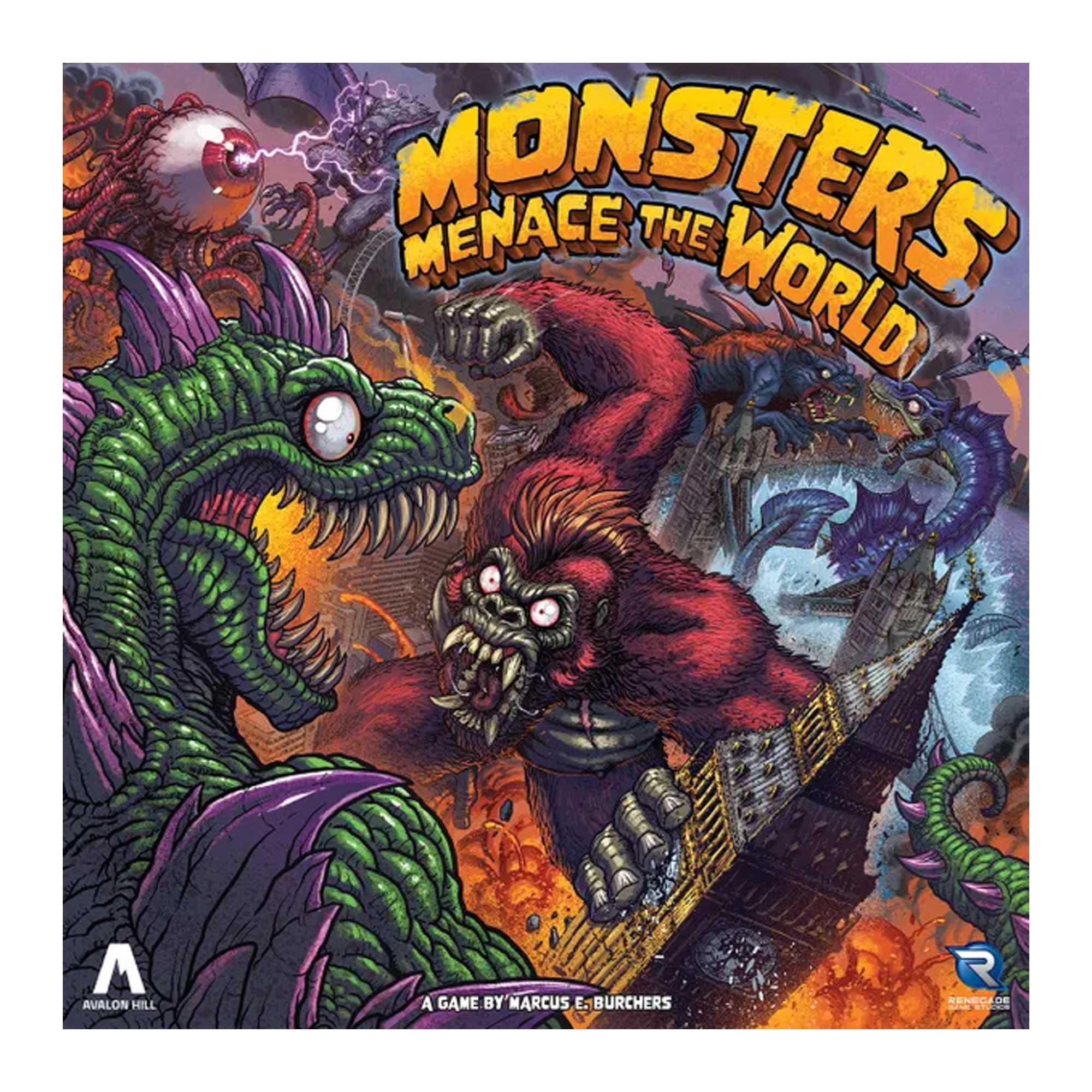 Monsters Menace The World - Megalopolis