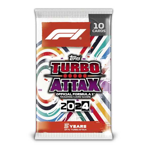 F1 Turbo Attax 2024 Card Packets - Megalopolis