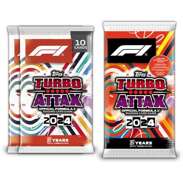 F1 Turbo Attax 2024 Card Packets - Megalopolis
