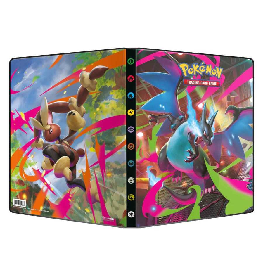 Pokemon Mega Evolution - Phantasmal Flames 4-Pocket Portfolio - Megalopolis