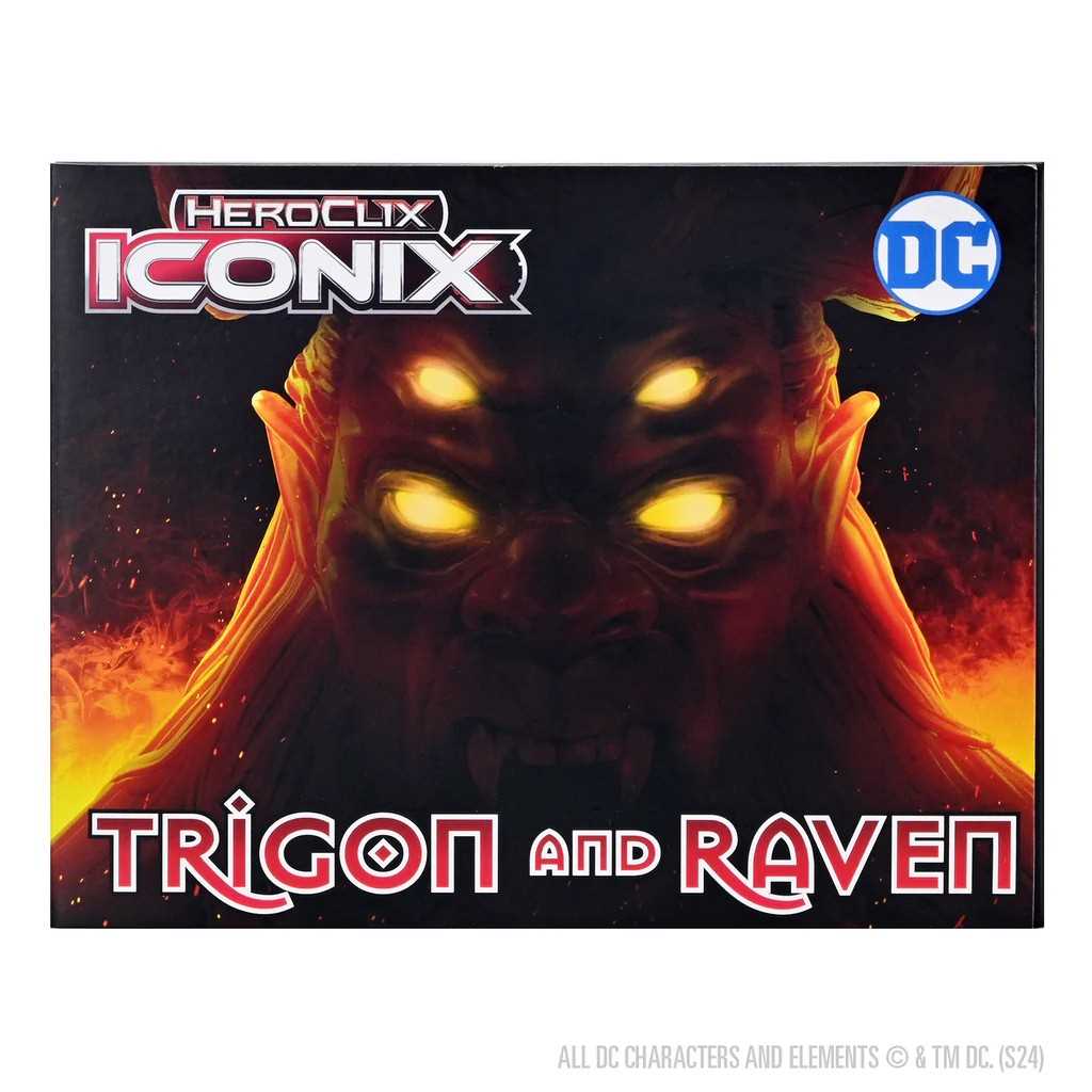 Trigon and Raven: DC HeroClix Iconix - Megalopolis