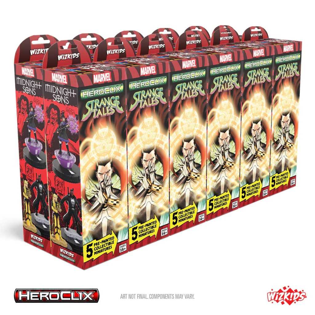 Strange Tales Booster Brick 12ct.: Marvel HeroClix - Megalopolis
