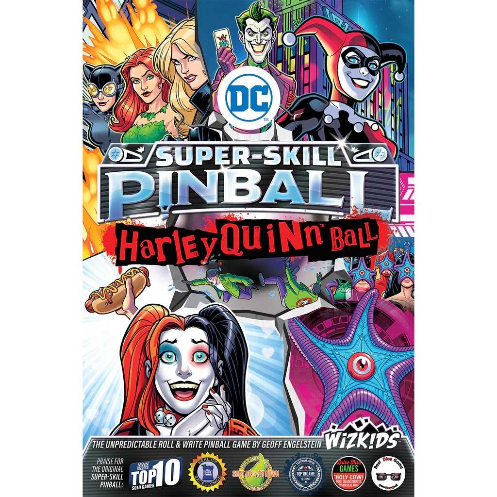 DC Super-Skill Pinball: Harley Quinn Ball - Megalopolis
