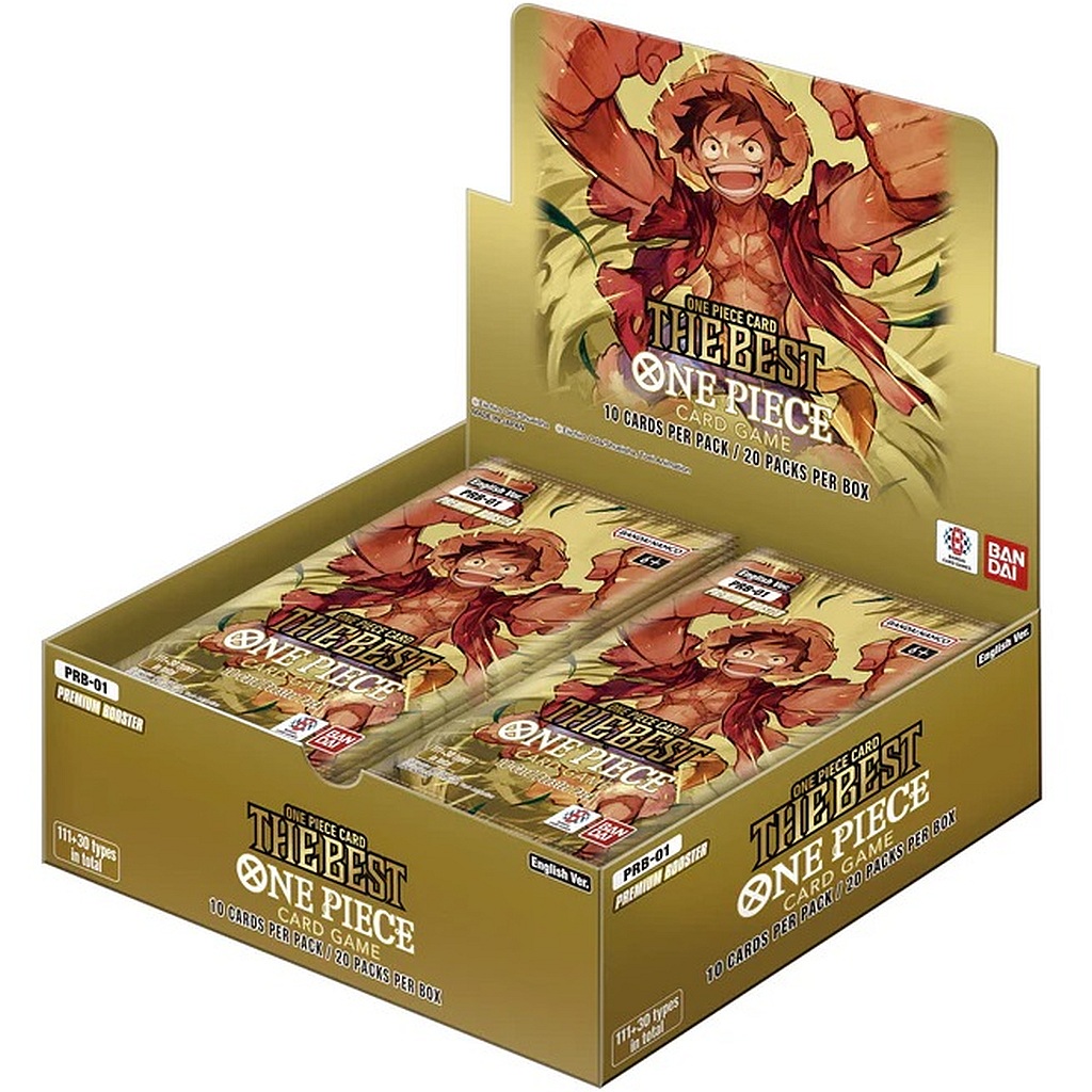 One Piece: The Best - Premium Booster Pack PRB-01 (Box of 20 Packs ...